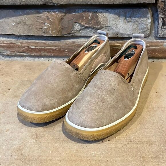 Ecco | Shoes | Ecco Crepe Tray Tan Leather Slip On Shoe | Poshmark